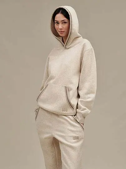 Pink Ugg® Tasman Hoodie - Beige