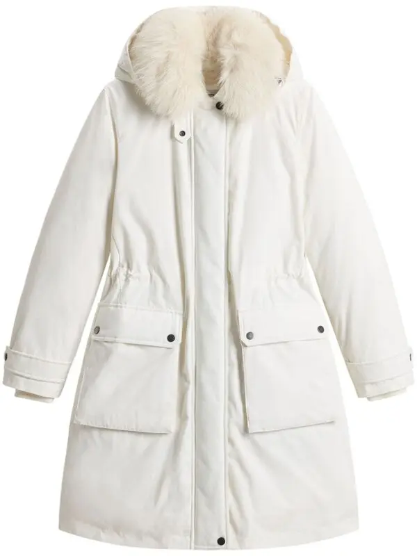 Woolrich Arctic Medium Parka - White