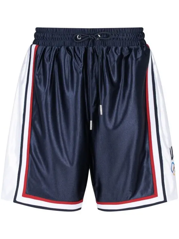 Kith Team Usa Faille Ryan Shorts