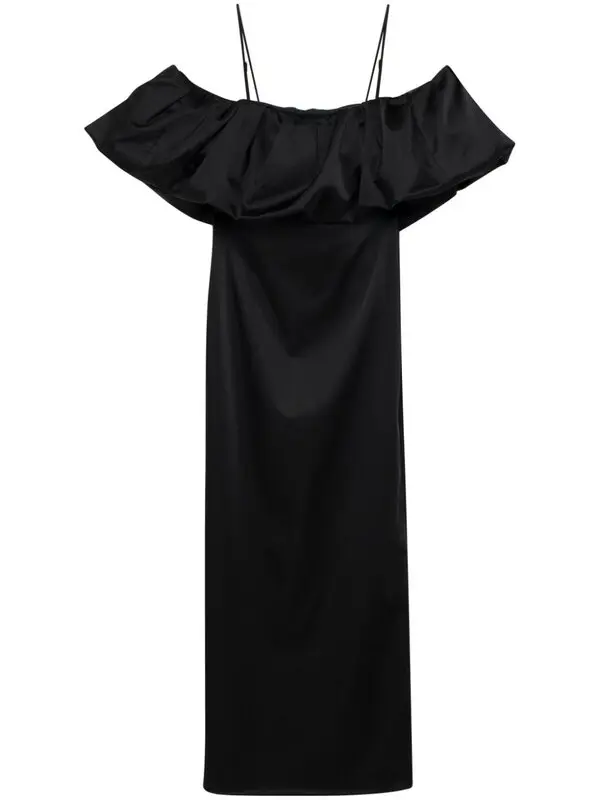 Simkhai Dorina Floor-length Dress - Black