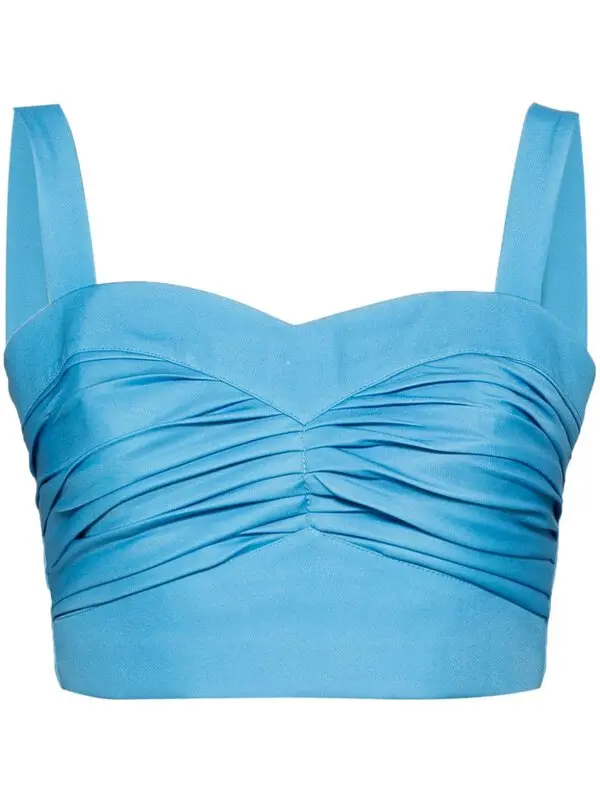 BAMBAH Hibiscus Bustier - Blue