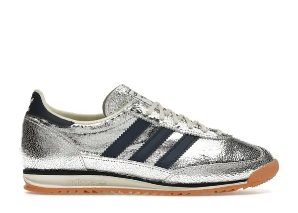 Adidas Sl 72 Og Sneakers - Silver Metallic/collegiate Navy Blue/off White