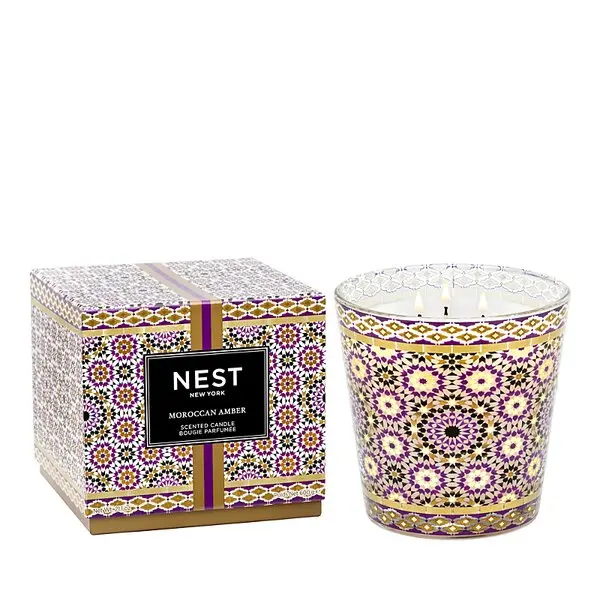 NEST NEW YORK Moroccan Amber 3-wick Candle, 21.1 Oz - No Color