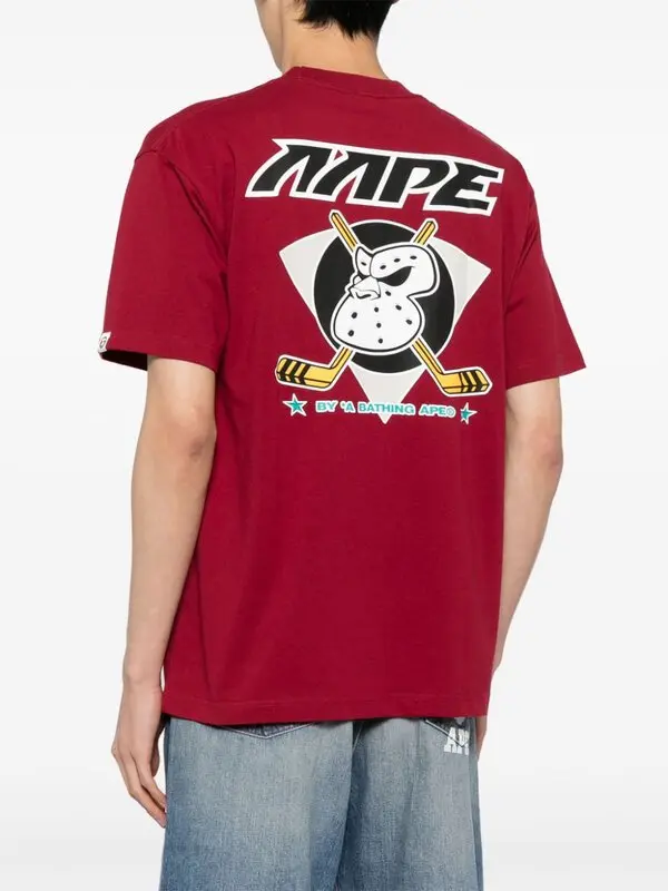 AAPE BY *A BATHING APE® Graphic-print Cotton T-shirt