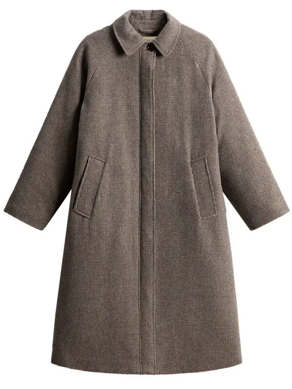 Woolrich Loro Piana Houndstooth Coat