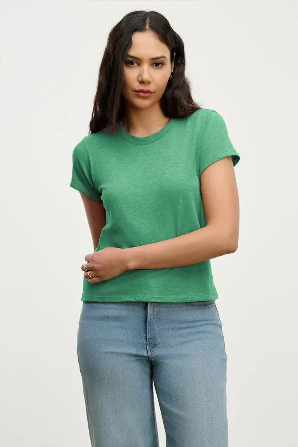Velvet By Graham & Spencer Marie Tee - Green