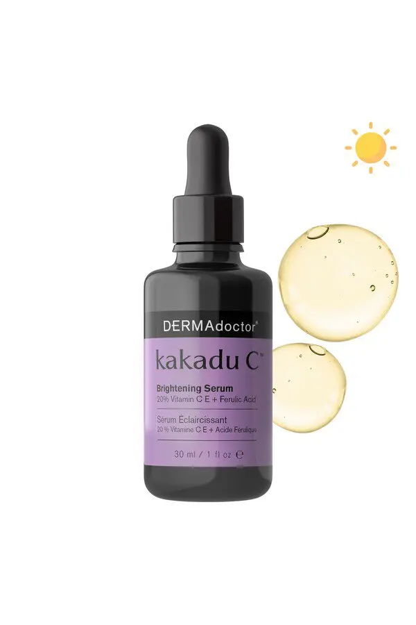 DERMADOCTOR Kakadu C 20% Vitamin C Serum With Ferulic Acid &amp Vitamin E