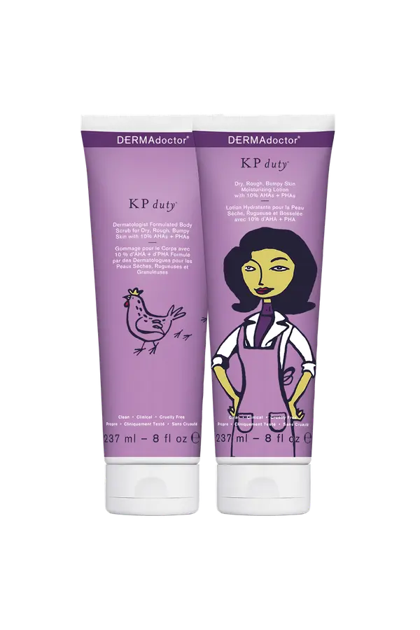 DERMADOCTOR Kp Duty Kit For Keratosis Pilaris + Dry, Rough Bumpy Skin ...
