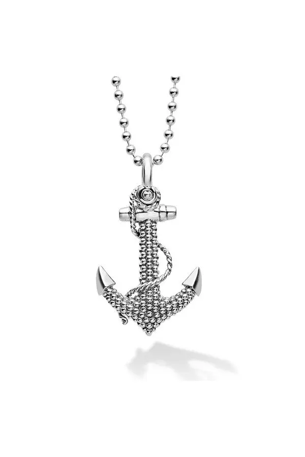 Lagos Anchor Pendant Necklace