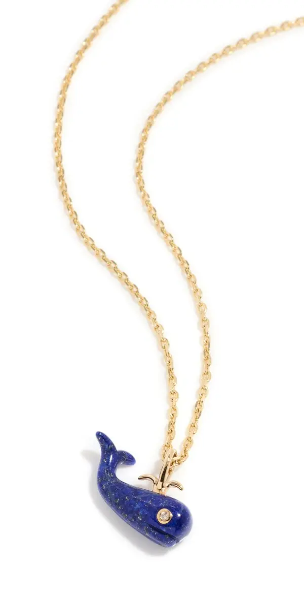 ARIEL GORDON Whale Charm Necklace