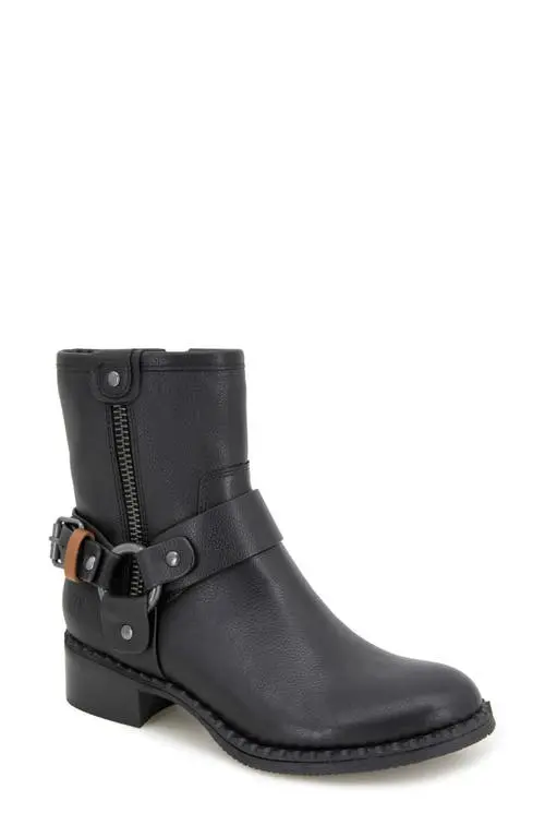 Gentle Souls By Kenneth Cole Barker Bootie - Black Leather