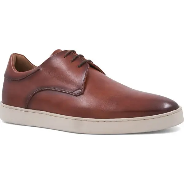 Bruno Magli Prato Leather Derby - Cognac