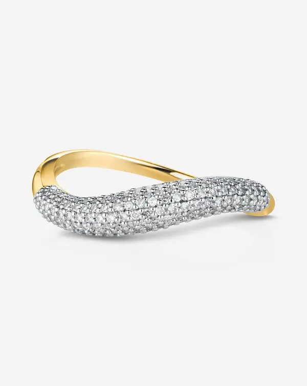 Ring Concierge Petite Pavé Movement Cloud Ring