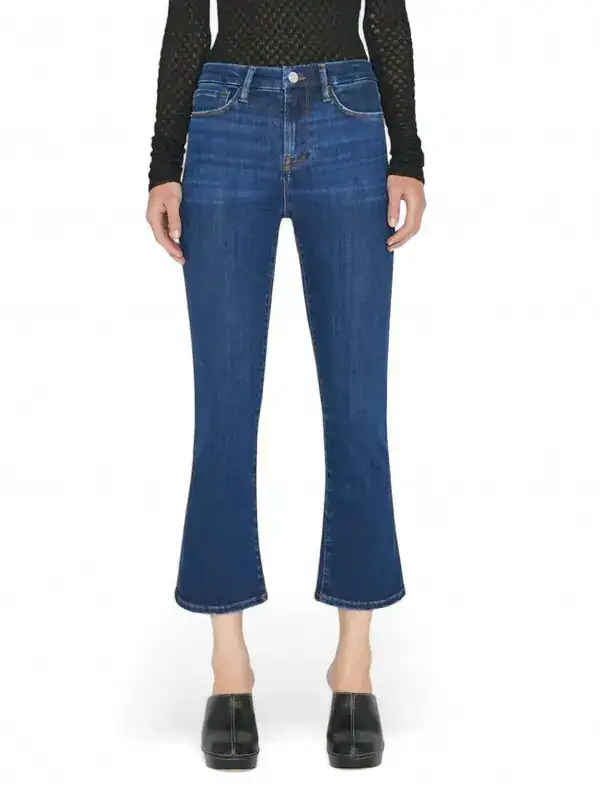 Buy FRAME Le Crop Mini Boot Jean In Majesty - Multi At 33% Off ...