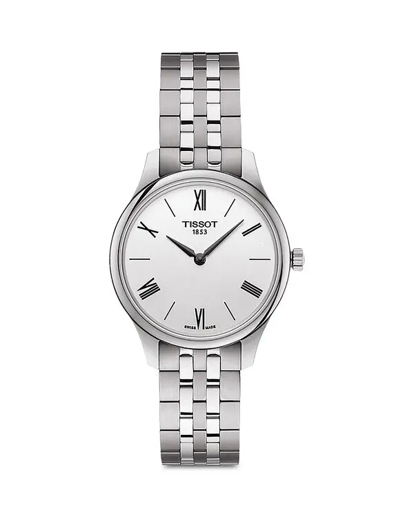 TISSOT Tradition 31mm Watch - White/silver