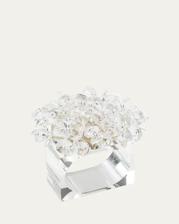 KIM SEYBERT Aster Napkin Ring - Crystal