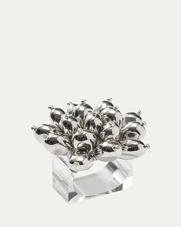 KIM SEYBERT Jubilee Napkin Ring - Silver