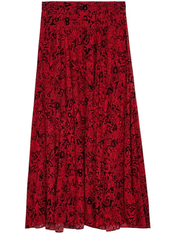 Zadig&Voltaire Joyo Soft Long Skirt