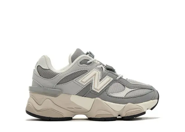 NEW BALANCE 9060 Lace Toggle Sneakers - Raincloud/slate Grey