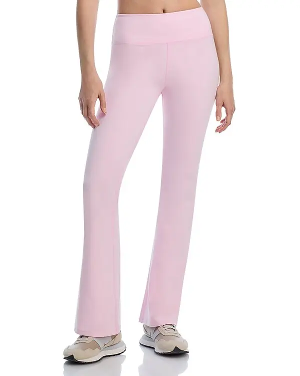 Aqua High Rise Bootcut Leggings Exclusive - Sugar