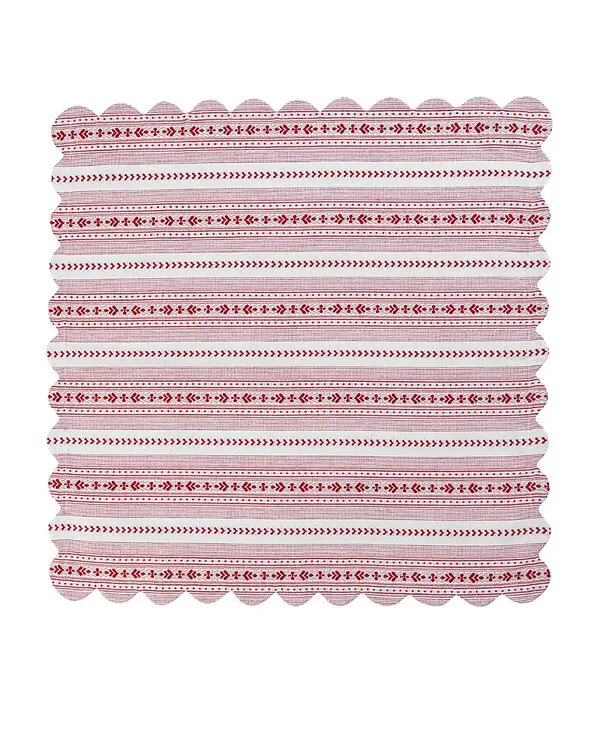 JULISKA Villa Stripe 52 Square Tablecloth