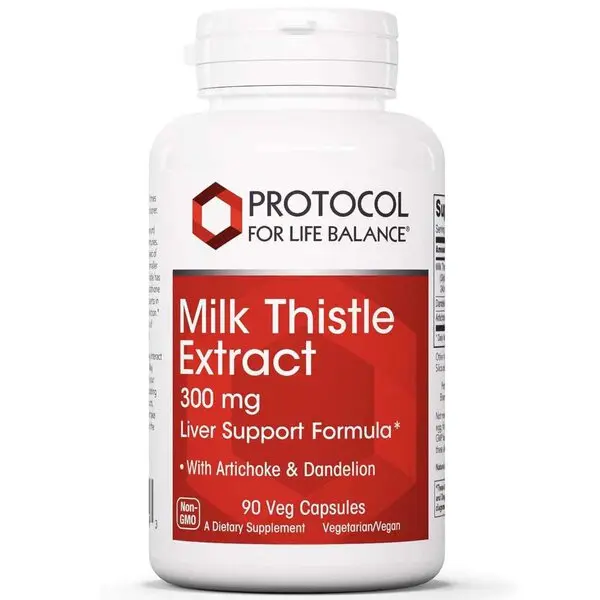 PROTOCOL FOR LIFE BALANCE Protocol Milk Thistle Extract 300mg 90 Capsules
