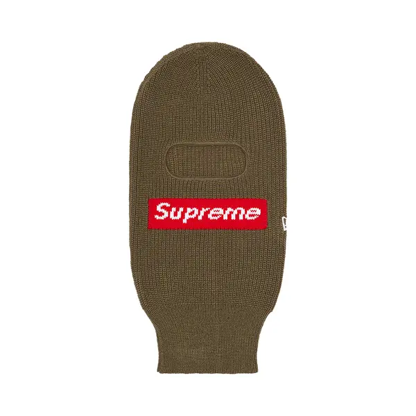 Supreme X New Era Box Logo Balaclava - Green