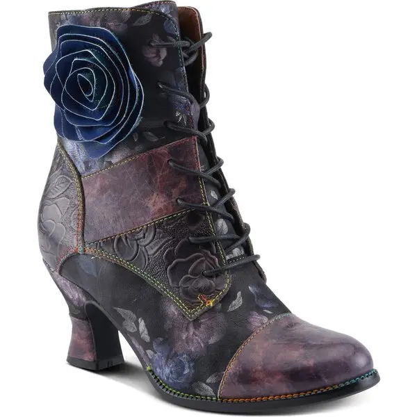 SPRING STEP SHOES Roselia Bootie - Plum Multi