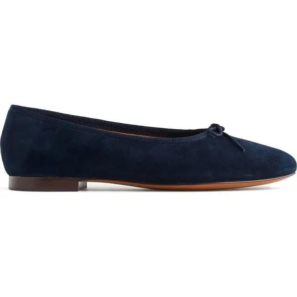 Madewell Francine Ballet Flat - Deep Indigo