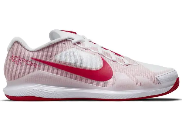 Nike Court Air Zoom Vapor Pro Clay - White/university Red