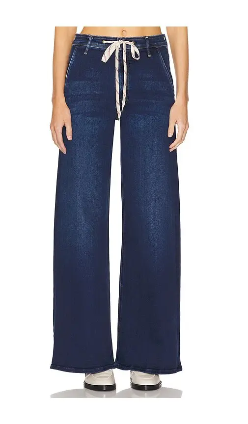 MOTHER The Drawn Undercover Prep Sneak Jeans
