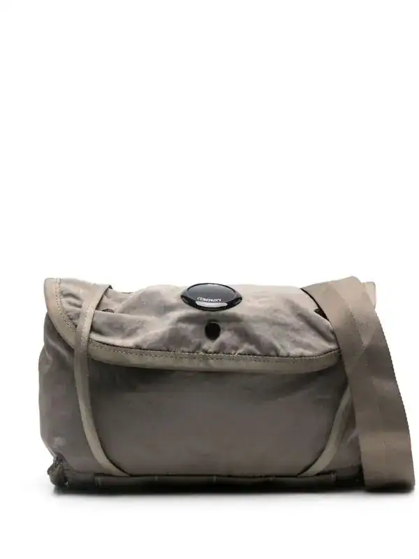 Company Lens-Detail Messenger Bag Green Editorialist