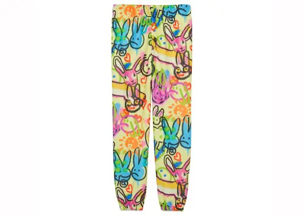 Gucci Bunny Print Jersey Pants