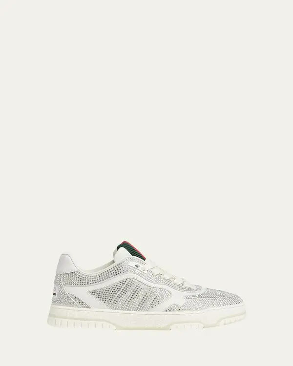 Gucci Crystal Web Low-top Sneakers