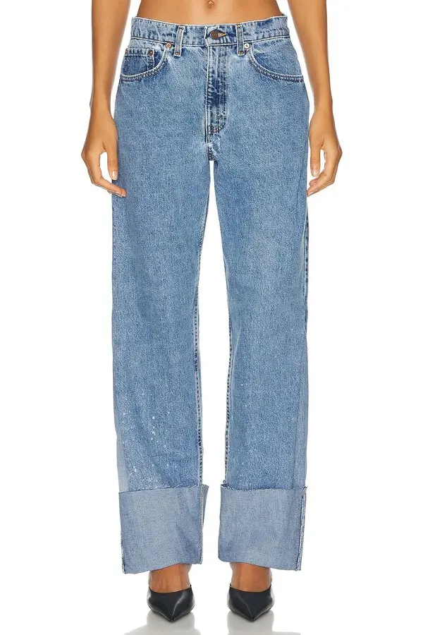 ALIGRACE Ultra Wide Cuff Customs Jeans