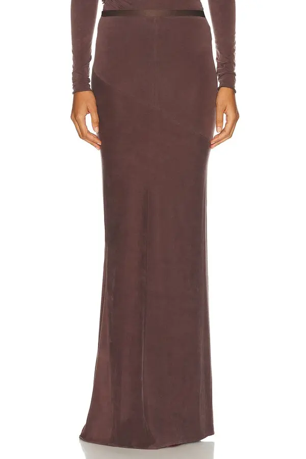 Atlein Long Bias Skirt