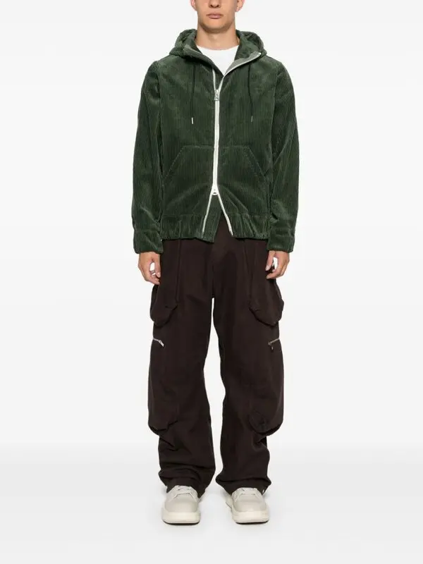 Sacai Corduroy Hooded Jacket