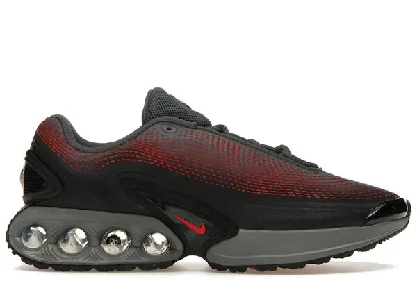 Nike Max Dn Sneakers - Black/university Red/iron Grey
