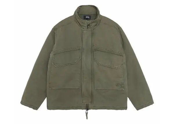 StÜssy Insulated Field Jacket - Olive