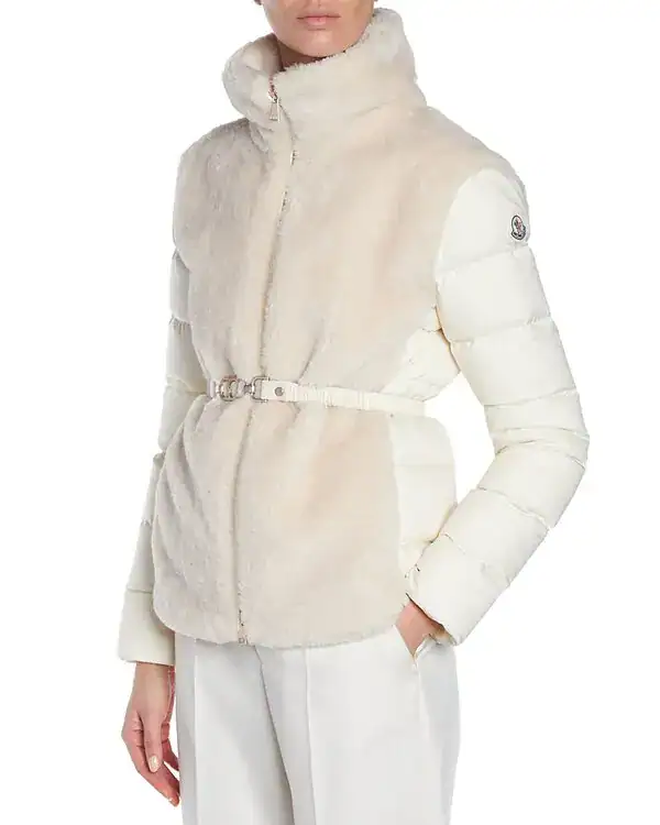 Moncler Oiron Jacket Almond Milk Editorialist
