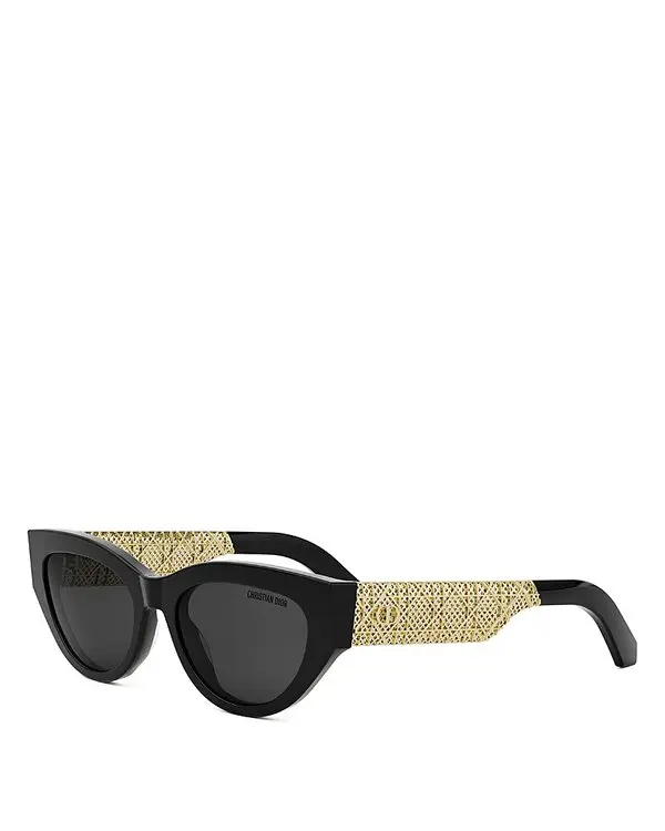 Dior Dioresille B1i Cat Eye Sunglasses - Black/gray Solid