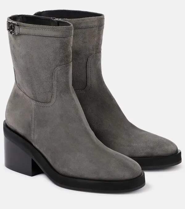 JIMMY CHOO Yasmin 70 Suede Ankle Boots
