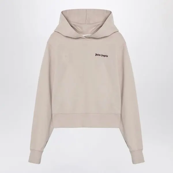 Palm Angels Logo Cotton Hoodie