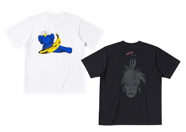 KAWS X Uniqlo Warhol Ut Graphic T-shirt Set 471321/476352
