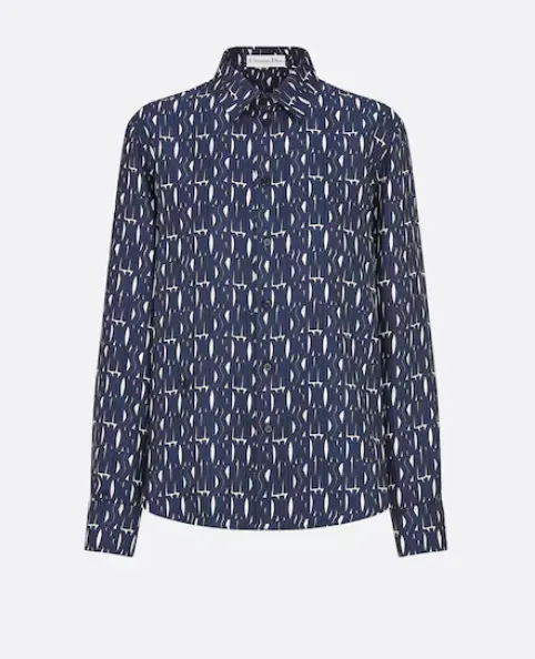 Dior Blouse - Blue | Editorialist
