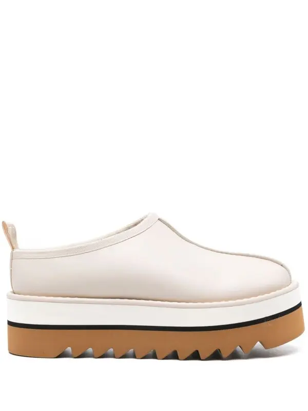 Stella McCartney Sneak-elyse Slippers - Neutrals