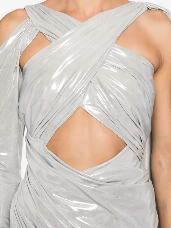 MITILIANE COUTURE Metallic Maxi Dress