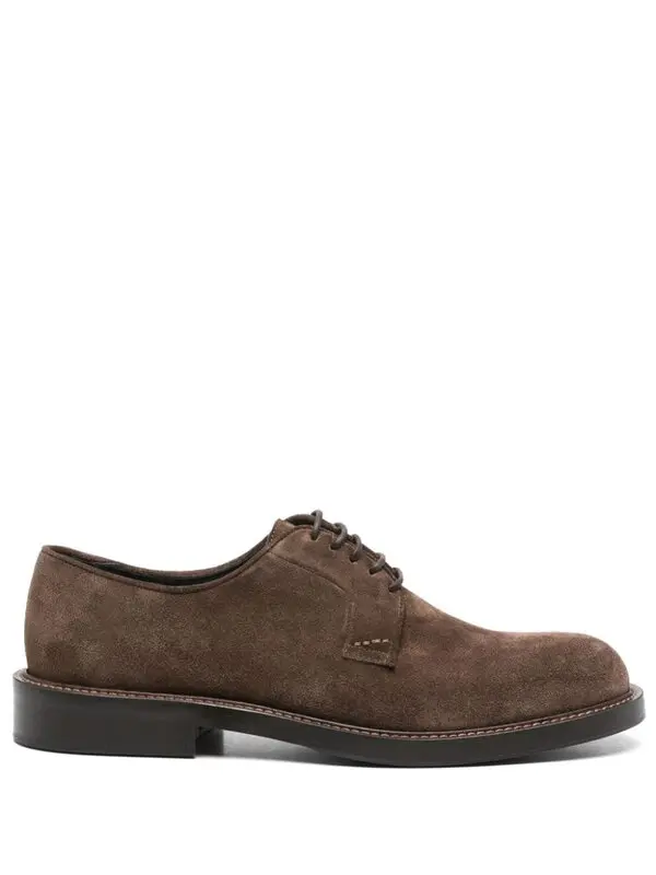 Boggi Milano Suede Derby Shoes