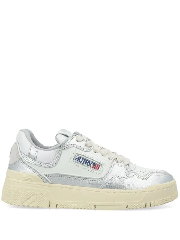 AUTRY Clc Low Sneakers - Silver