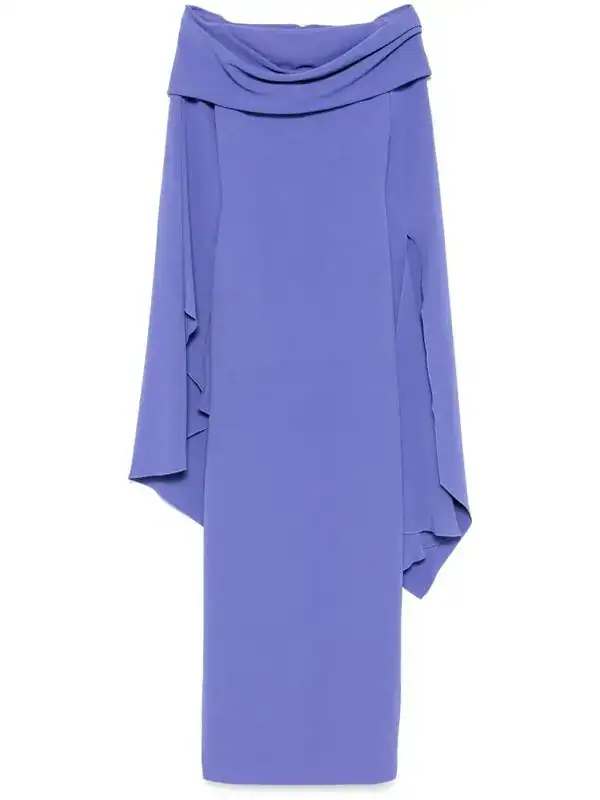 Solace London Arden Maxi Dress In Purple - 33% Off | Editorialist